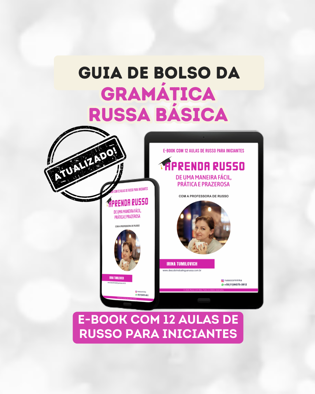 CURSO DE RUSSO BÁSICO PARA INICIANTES - Irina Tumilovich - Profess...
