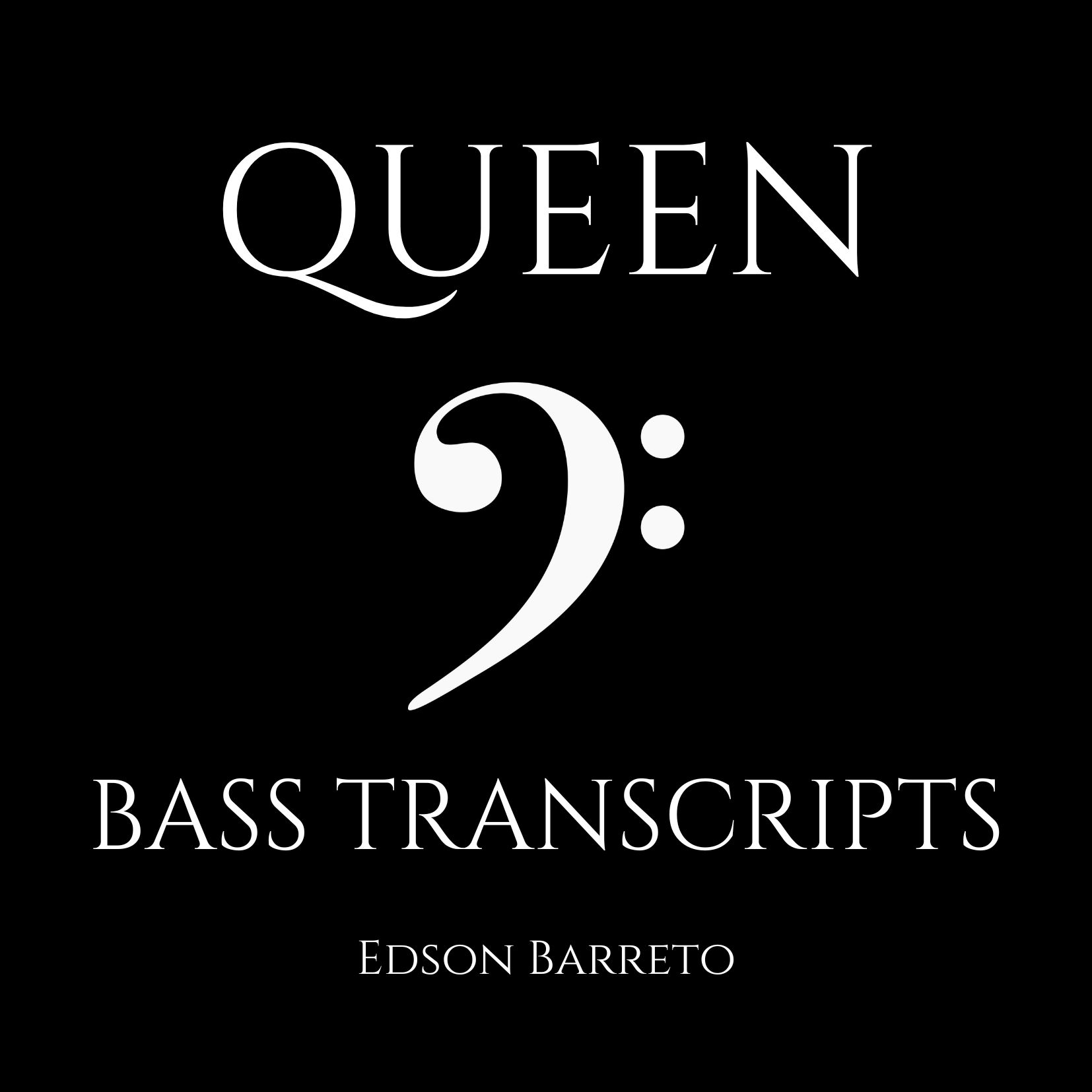 QUEEN BASS TRANSCRIPTS PACKAGE (10 songs)