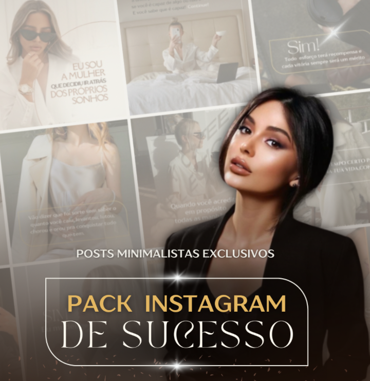 Pack Instagram de Sucesso - Minimalista