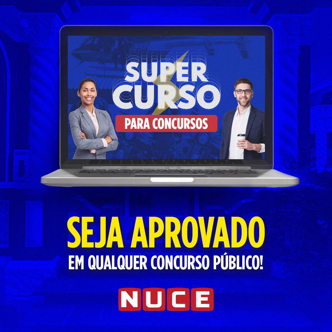 Super Curso Para Concursos - NUCE CONCURSOS | Hotmart