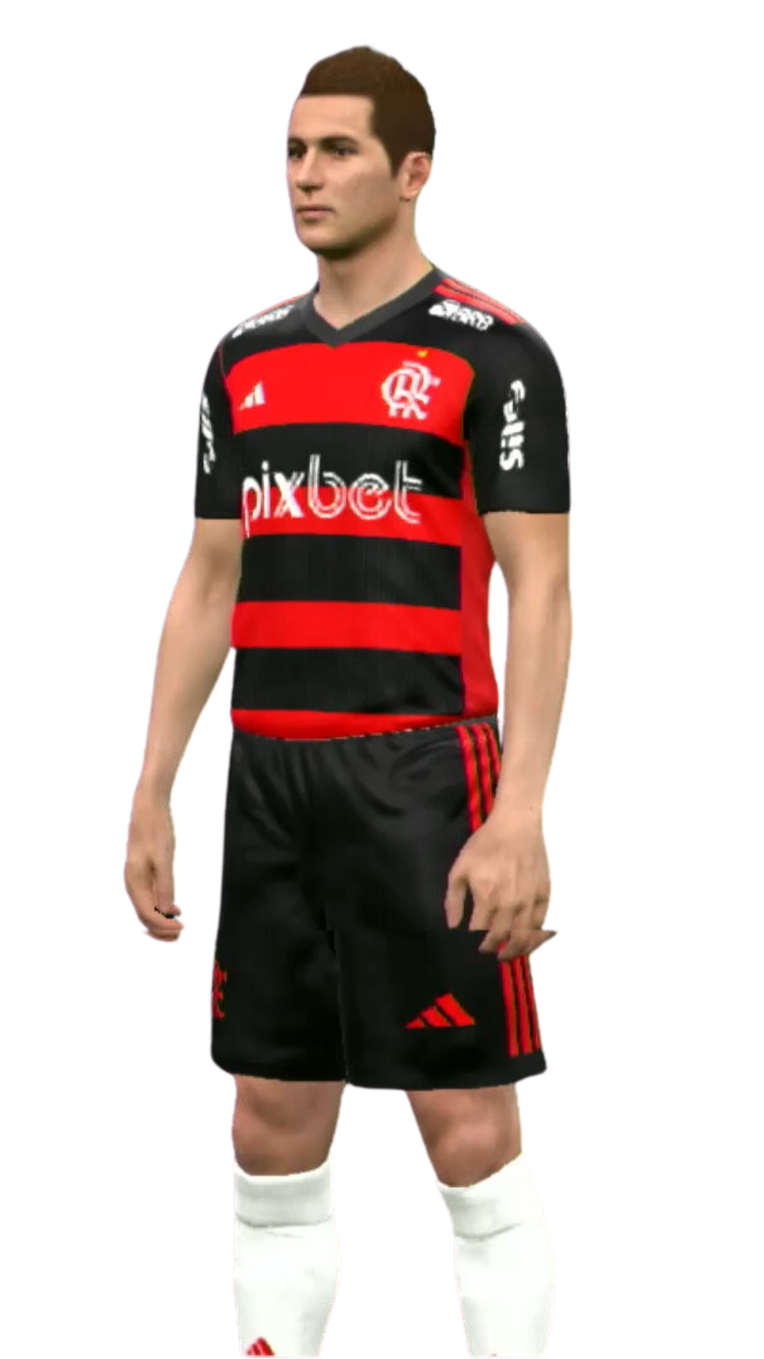 Flamengo Kit do uniforme 24/25 para PES2017 Ps3 - Felipe Douglas
