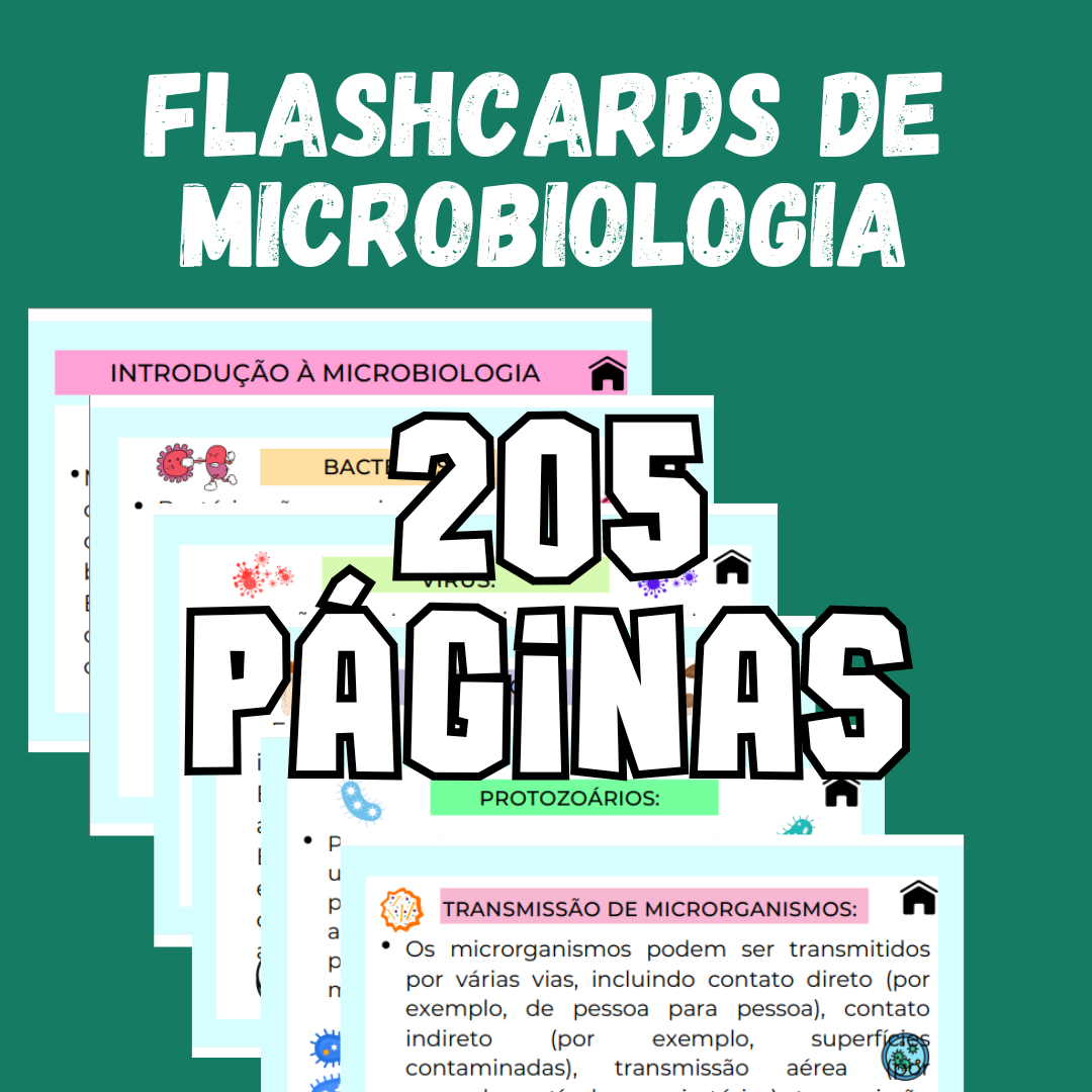 🔬 Flashcards de Microbiologia: Seu Guia Completo para o Mundo Micr...