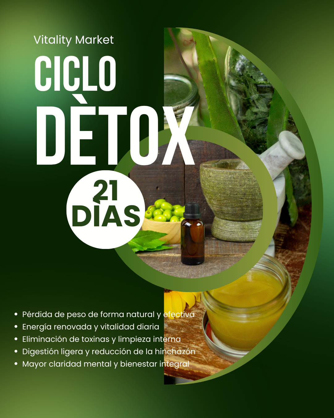 Ciclo Détox 21 Días - Keiner Jose Urbina Cárdenas | Hotmart