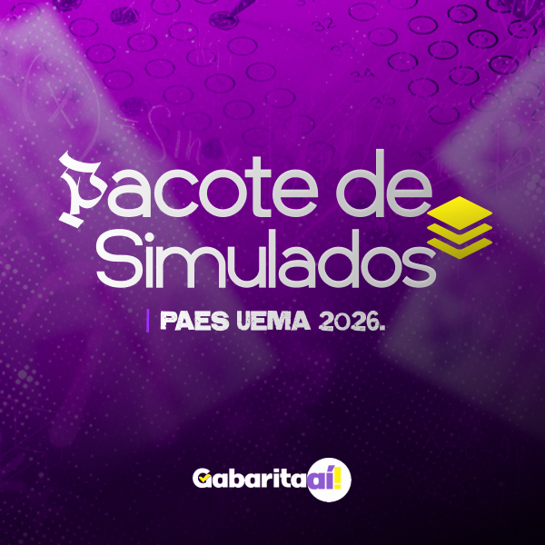 Pacote de Simulados | PAES UEMA 2026 - Gabarita Aí | Hotmart