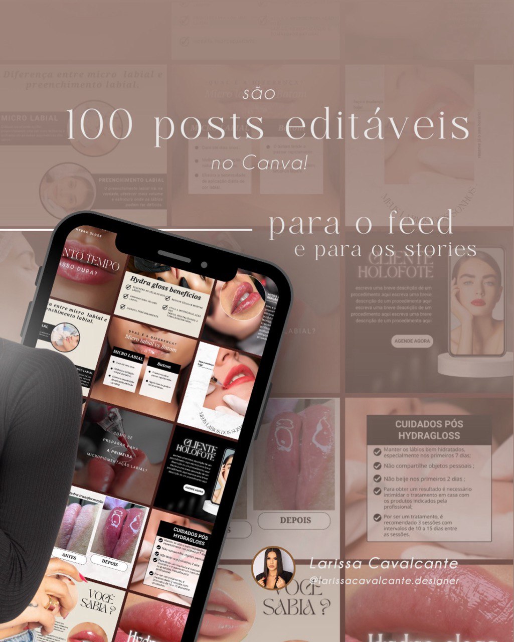 Packs Canva Lips - Larissa Cavalcante Carvalho | Hotmart