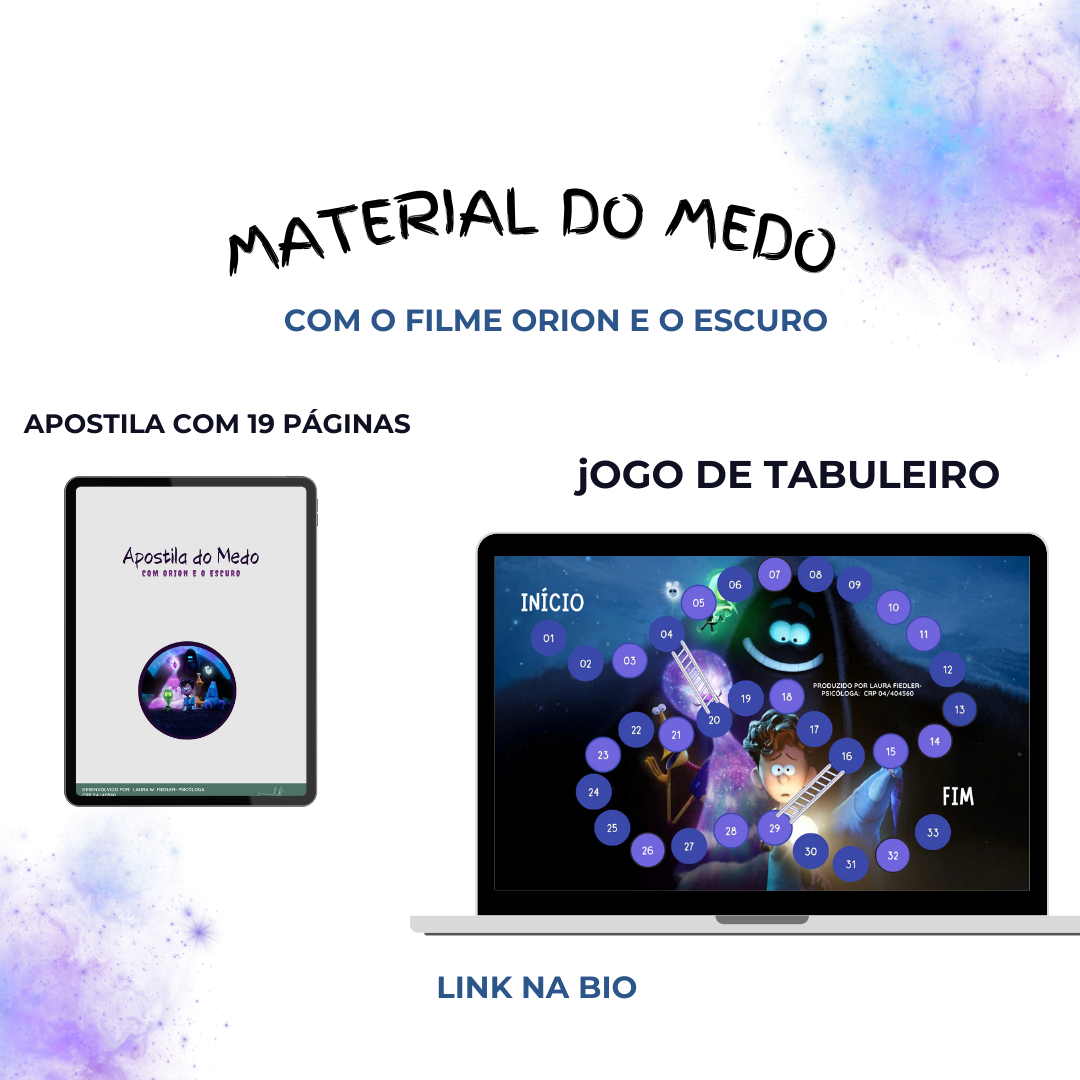 Atividades do Medo- Orion e o Escuro. - Laura wildemberg Fiedler