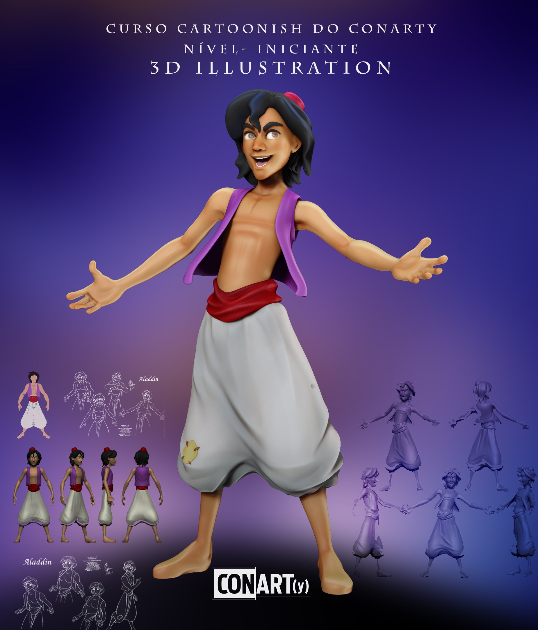 Cartoonish - Modelagem de Personagem 3D - Hugo Pessoa de Luna | Hot...