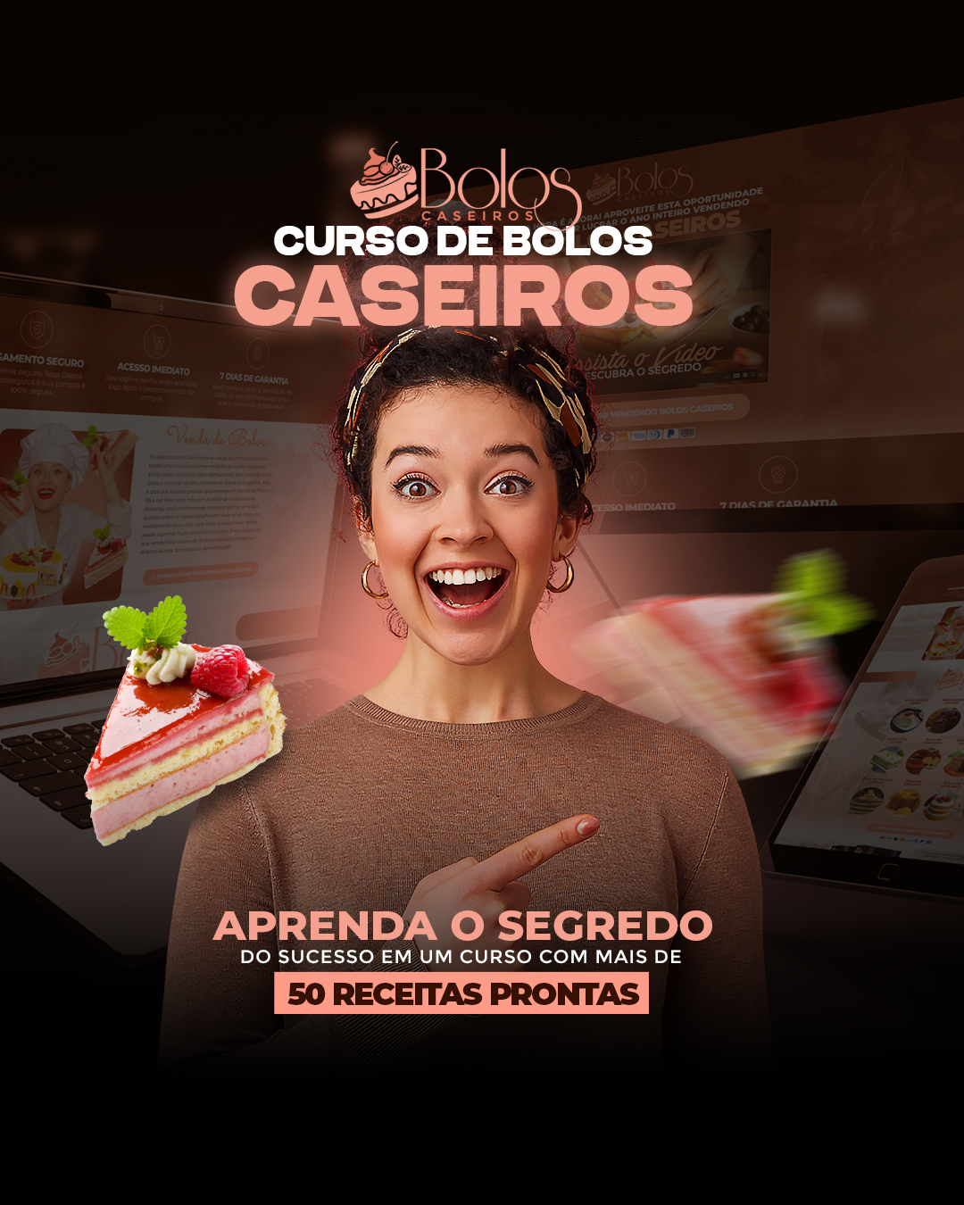 BOLOS CASEIROS - Edizio Mendonca Neto | Hotmart