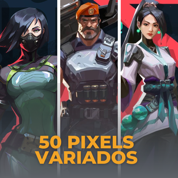 50 Pixels (Variados) - Viper, Brim e Sage - claudiney ribeiro da si...