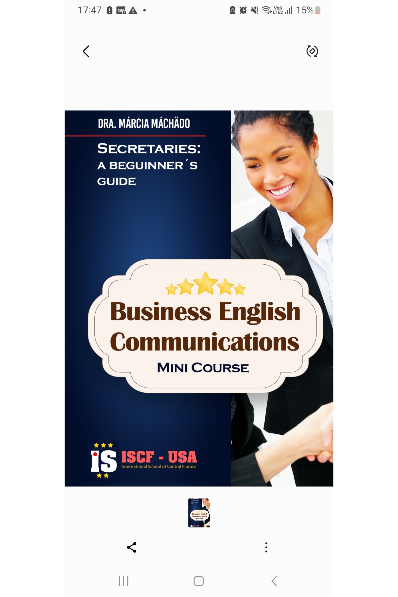 Introduction to Business English Course for Secretaries - ISCF USA ...