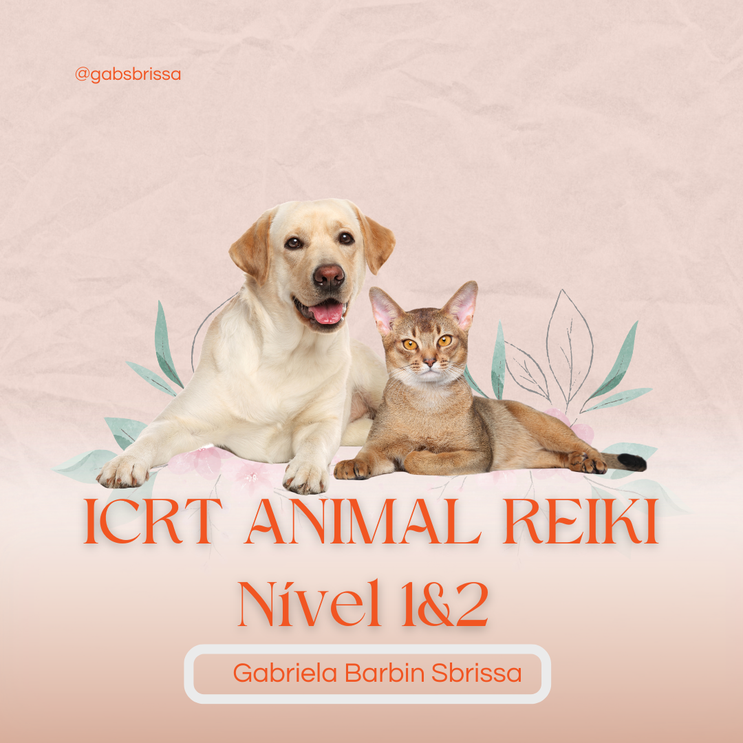 ICRT Animal Reiki 1&2 - Gabriela Barbin Sbrissa | Hotmart