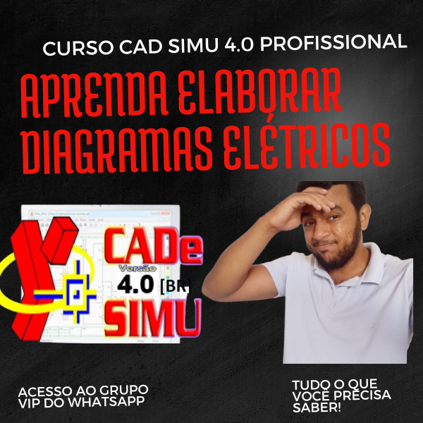 CURSO CADe SIMU 4.0 PROFISSIONAL + CERTIFICADO - Professor Iago So...