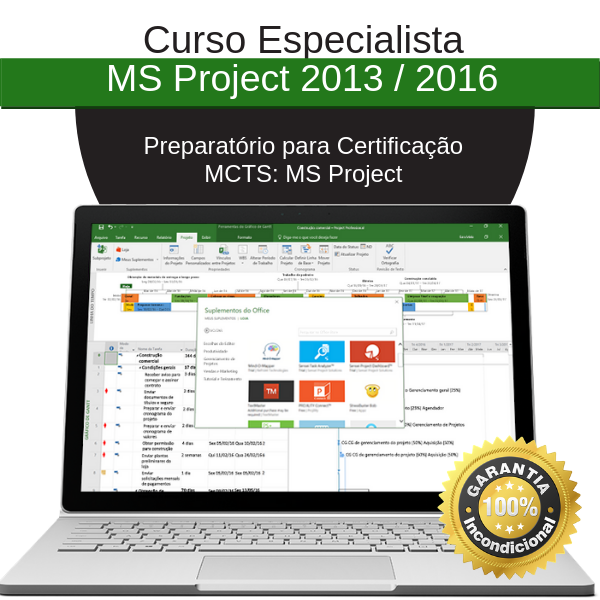 Curso Especialista do MS Project 2013 / 2016 - PROJETO DIARIO CONSU...