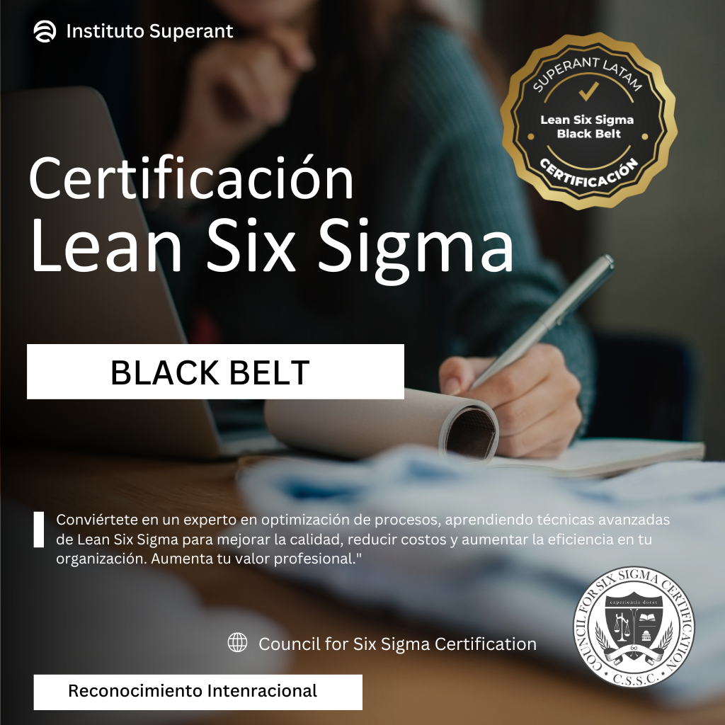 Lean Six Sigma Black Belt: Certificación Profesional en Optimizació...