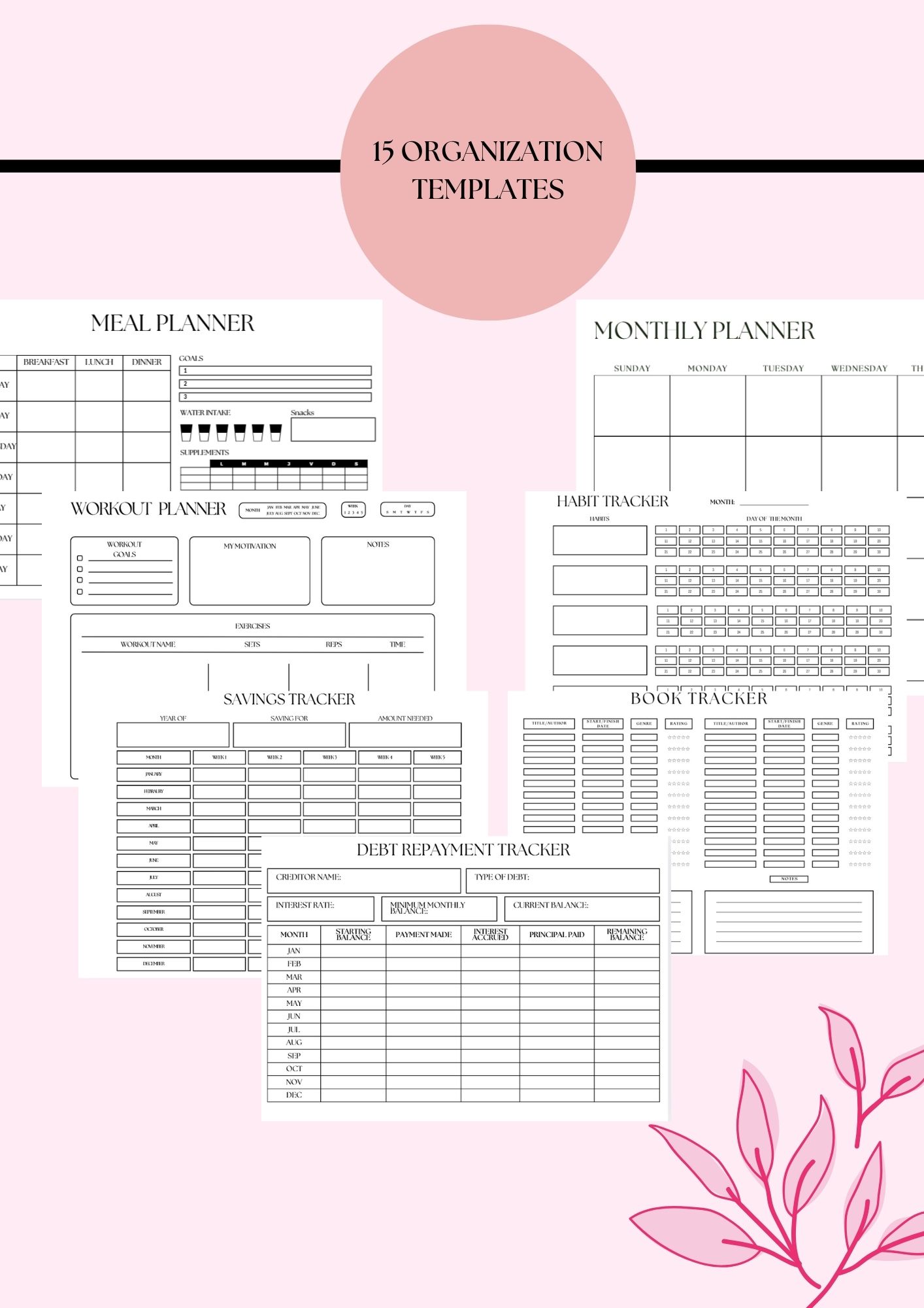 15 organization templates