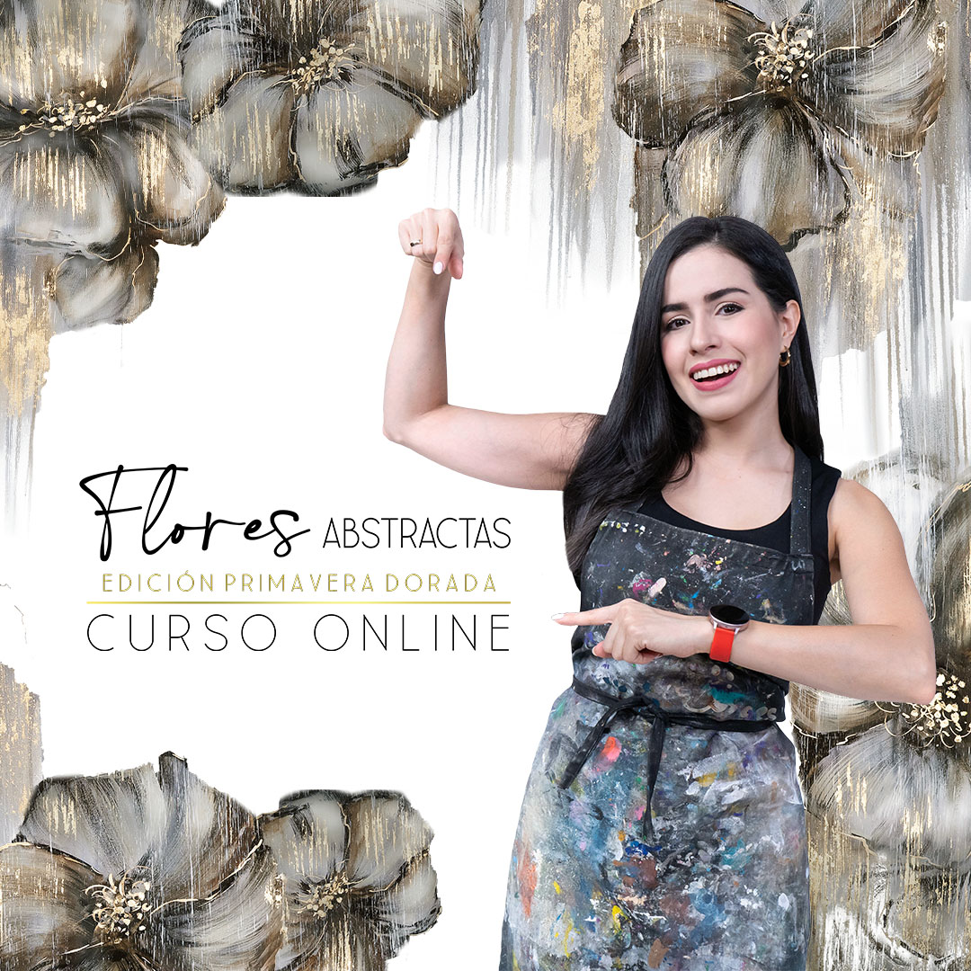 Curso de Pintura - Primavera Dorada - Leenith Borges - Arte | Hotmart