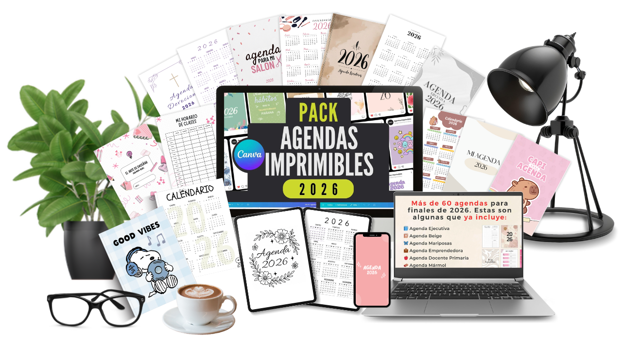 Pack Agendas Imprimibles