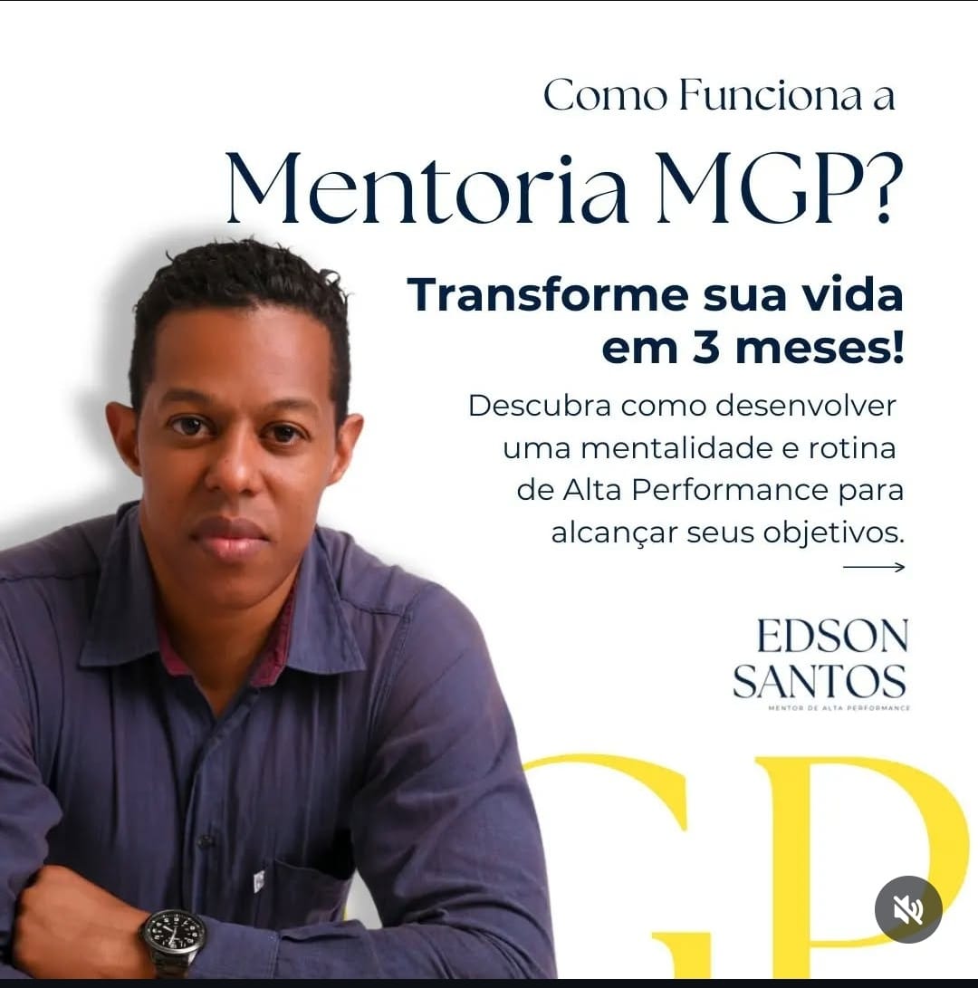 Mentoria Individual Édson Santos - EDSON SANTOS | Hotmart