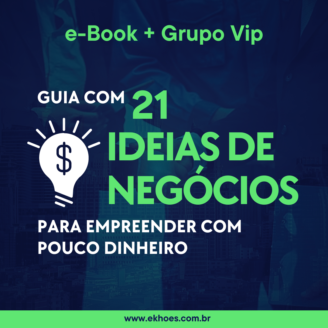 21 Ideias de Negócios para Empreender com Pouco Dinheiro - Prof. He...