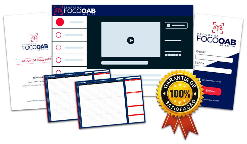 Programa Foco OAB 40 em 30 - PFO4030