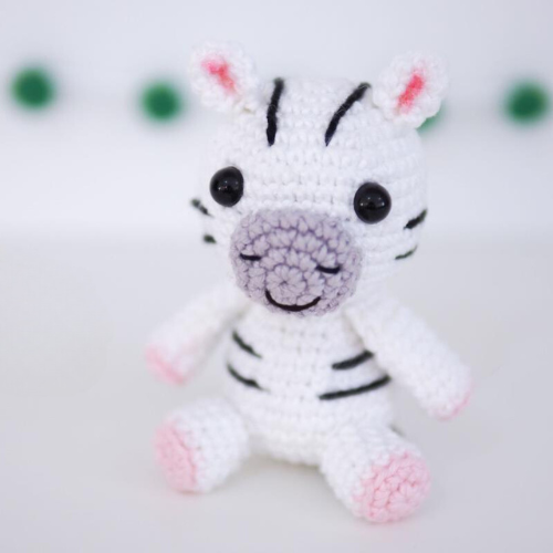Patron Amigurumi Mini Cebra - Jose David Rodríguez | Hotmart