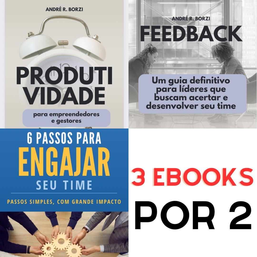 3 E-BOOKS DE LIDERANÇA PELO PREÇO DE 2