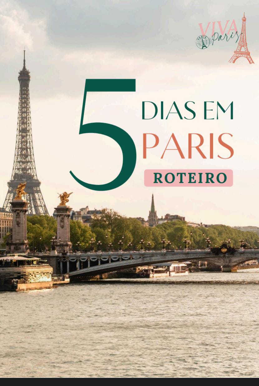 Roteiro 5 dias em Paris (PDF) - Viva Paris Roteiros | Hotmart