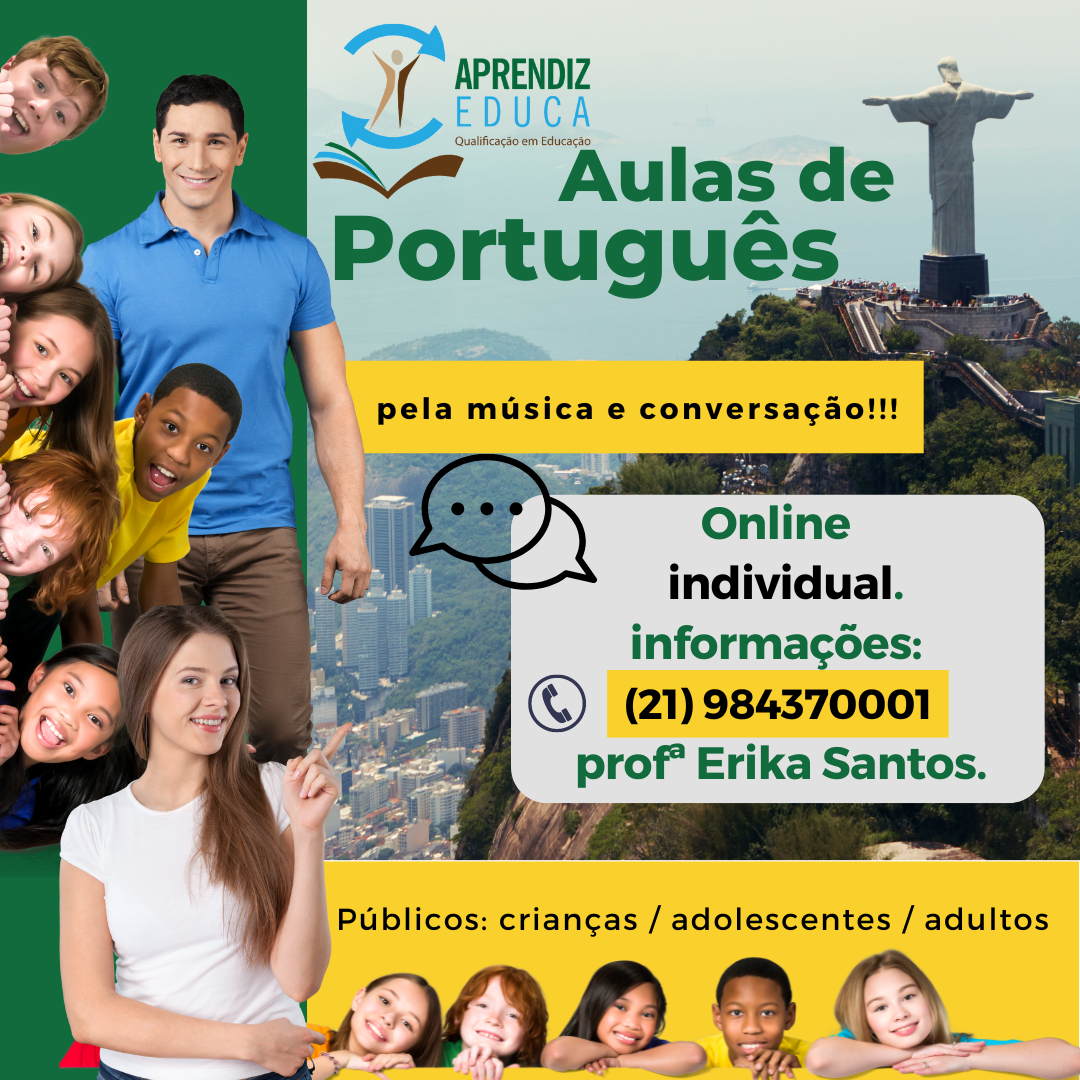 Aula de Português Particular Online Individual - Profª Erika Santos...