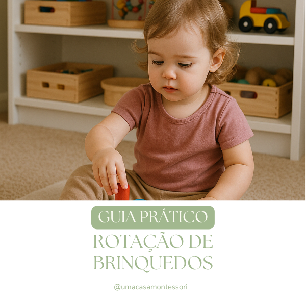 Guia Prático de Rotação de Brinquedos Montessori - Sarah Rodrigues ...