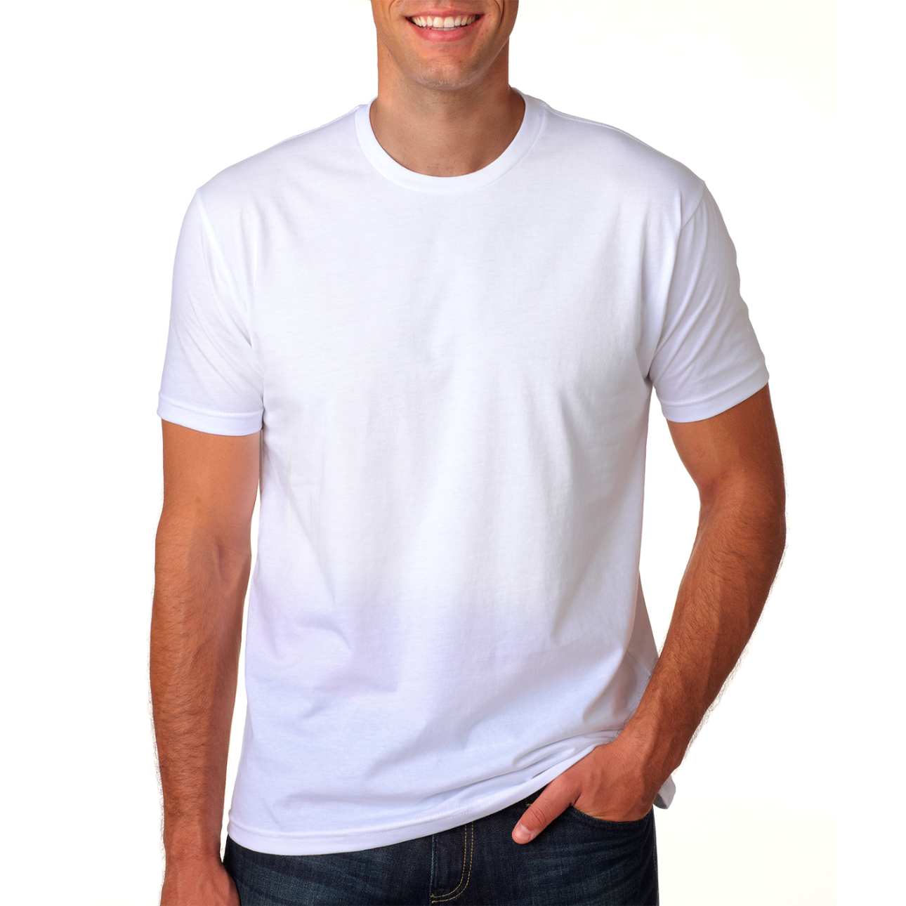 Free Blank Model T-Shirt Mockup – Showcase Your Designs with Style!...