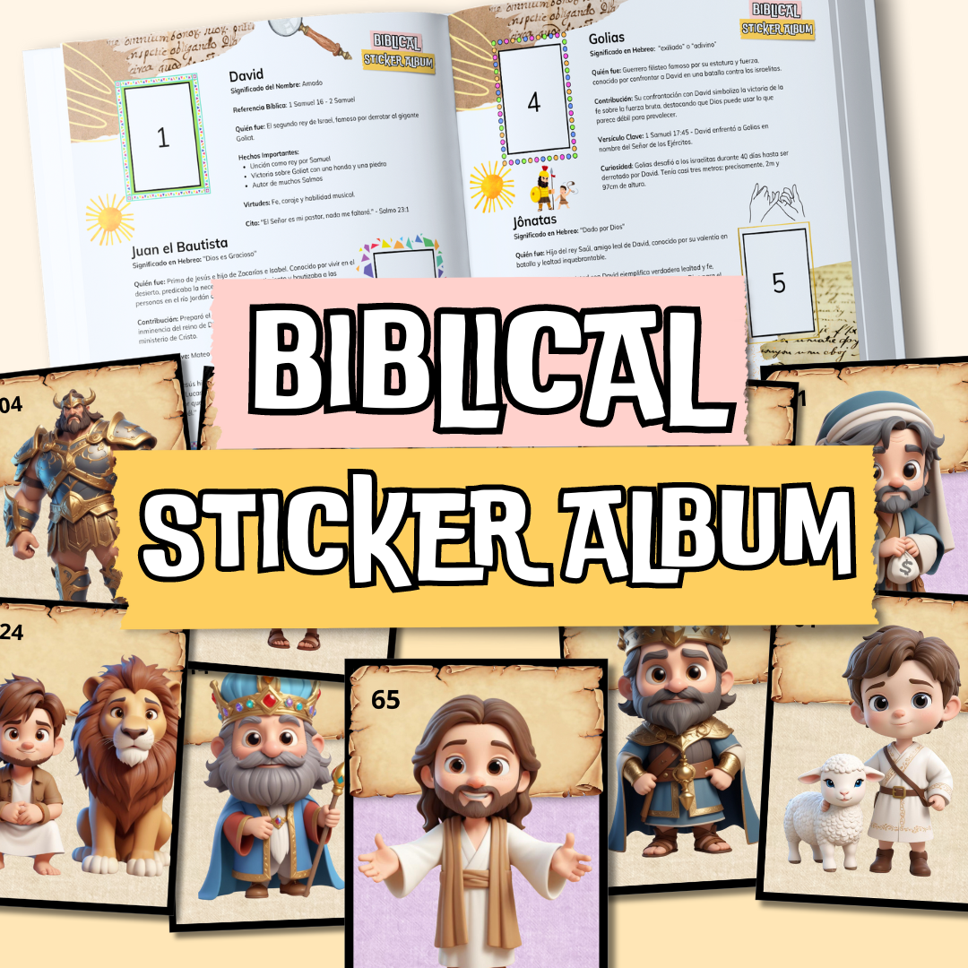 Biblical Sticker Album