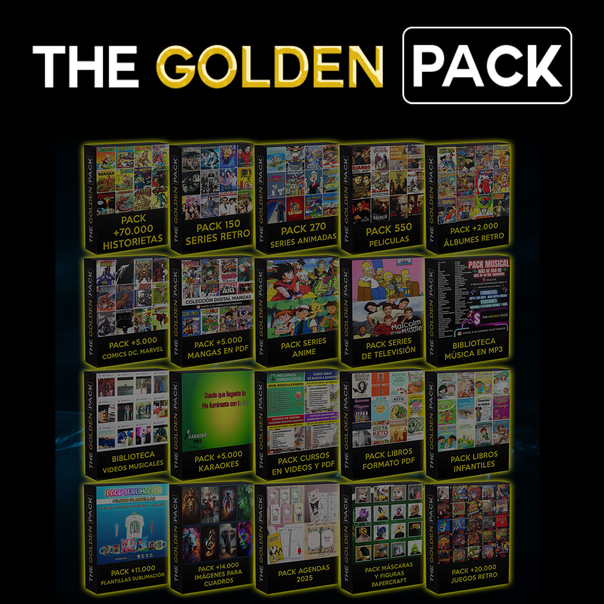 THE G0LDEN PACK