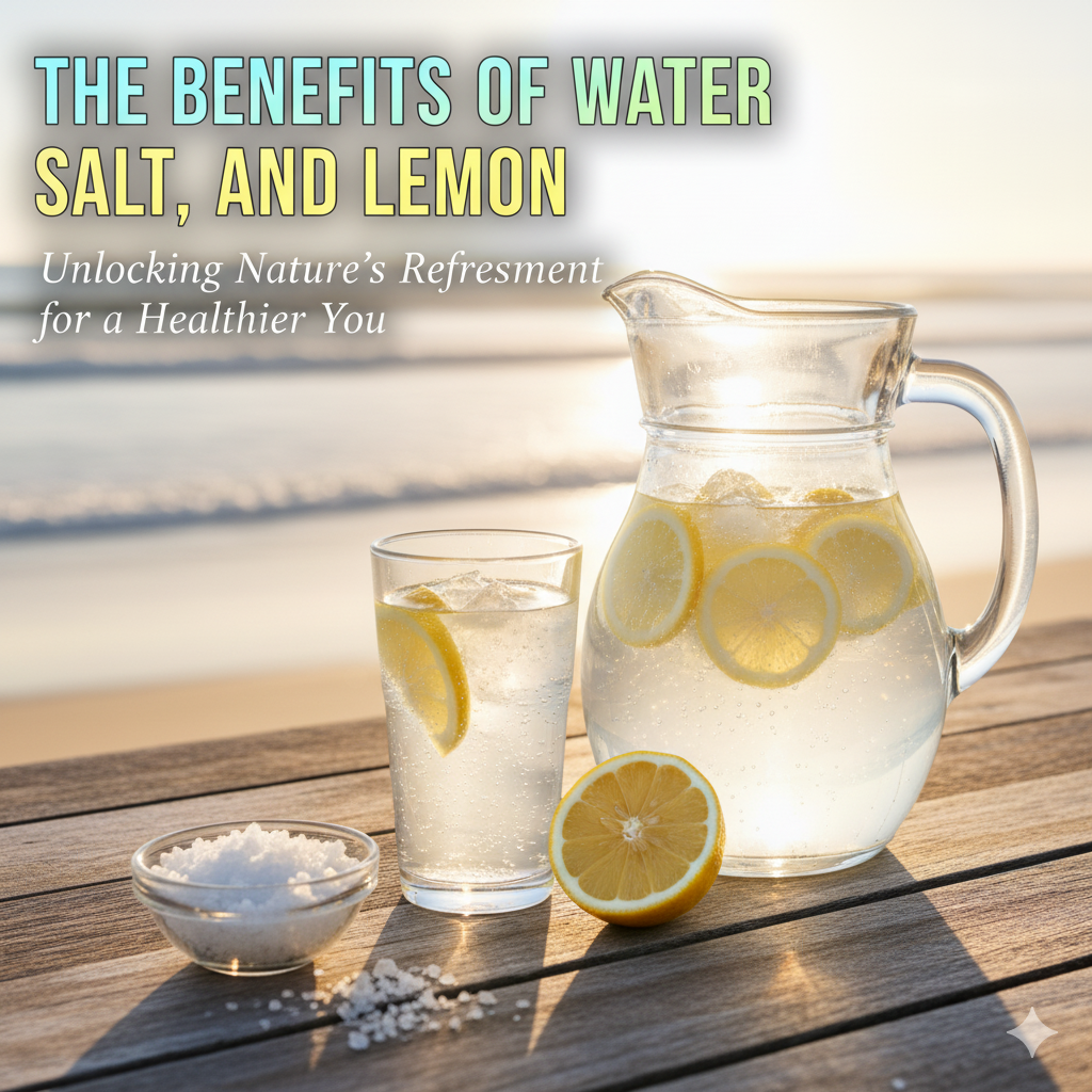 Water Salt Lemon and there's benefits | Hotmart