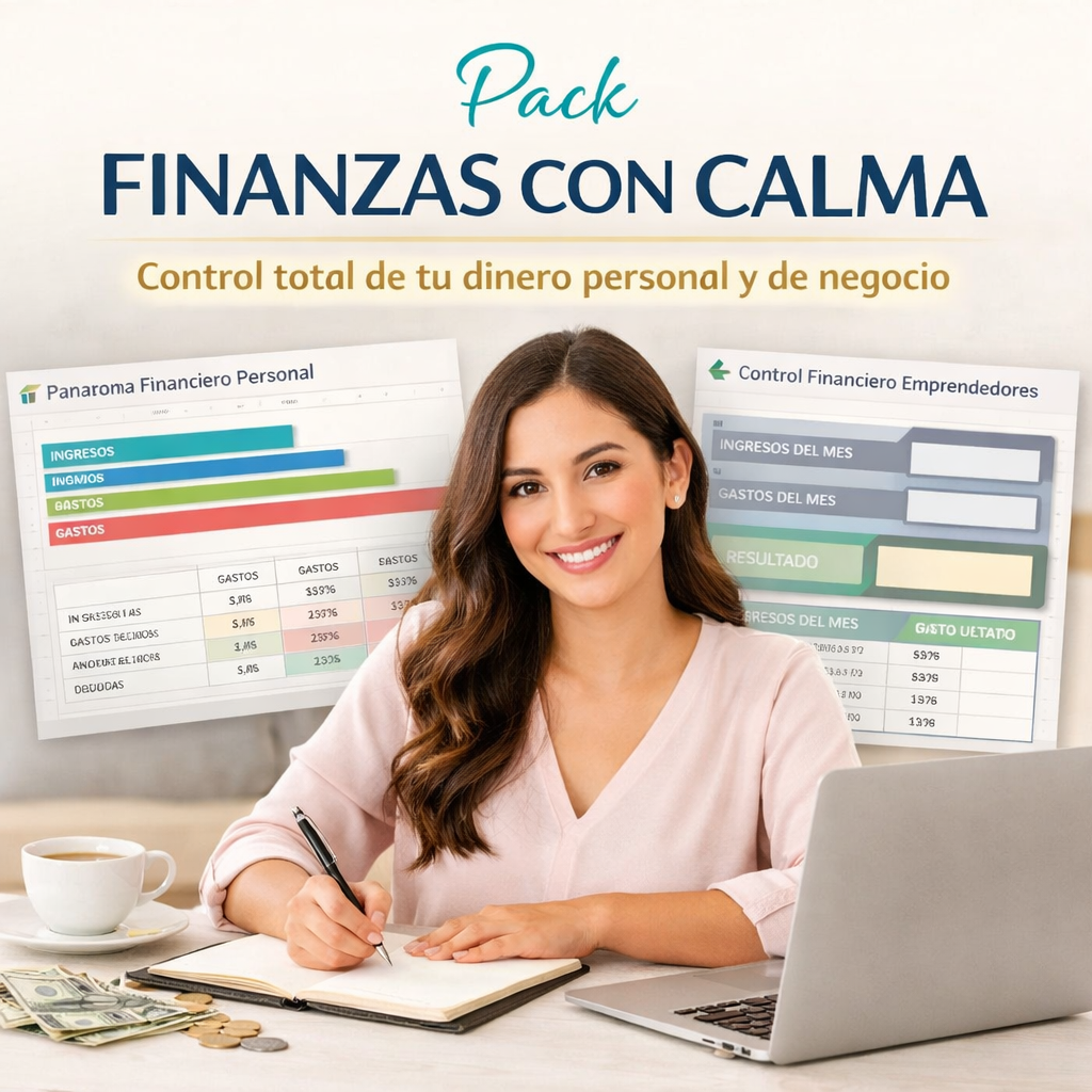 Pack Finanzas con Calma – Control total de tu dinero personal y de ...