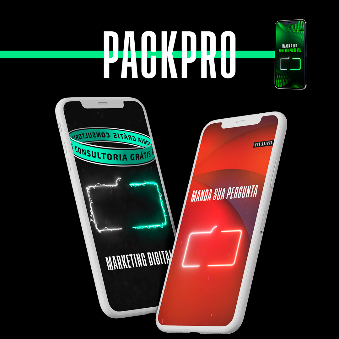 PACKPRO - Caixinhas Animadas