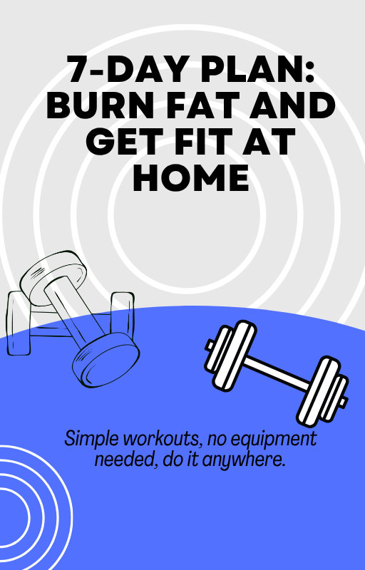 7-Day Plan: Burn Fat and Get Fit at Home - Pedro Neto | Hotmart