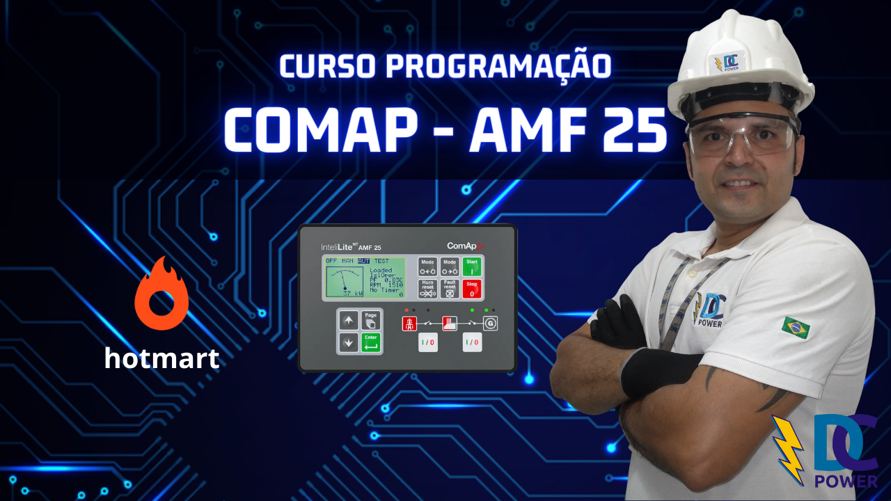 Programação Módulo Comap AMF - 25 - Davi Carvalho | Hotmart