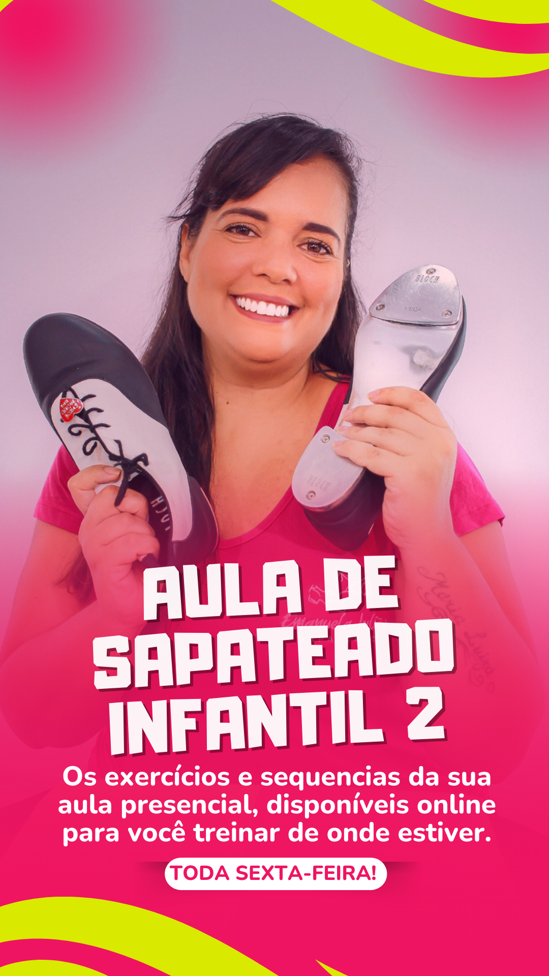 Aulas de Sapateado Infantil 2 - Emanuela Julião da Cruz | Hotmart