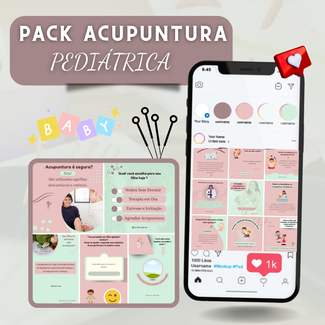 Pack Acupuntura Pediátrica - Joyce alves | Hotmart