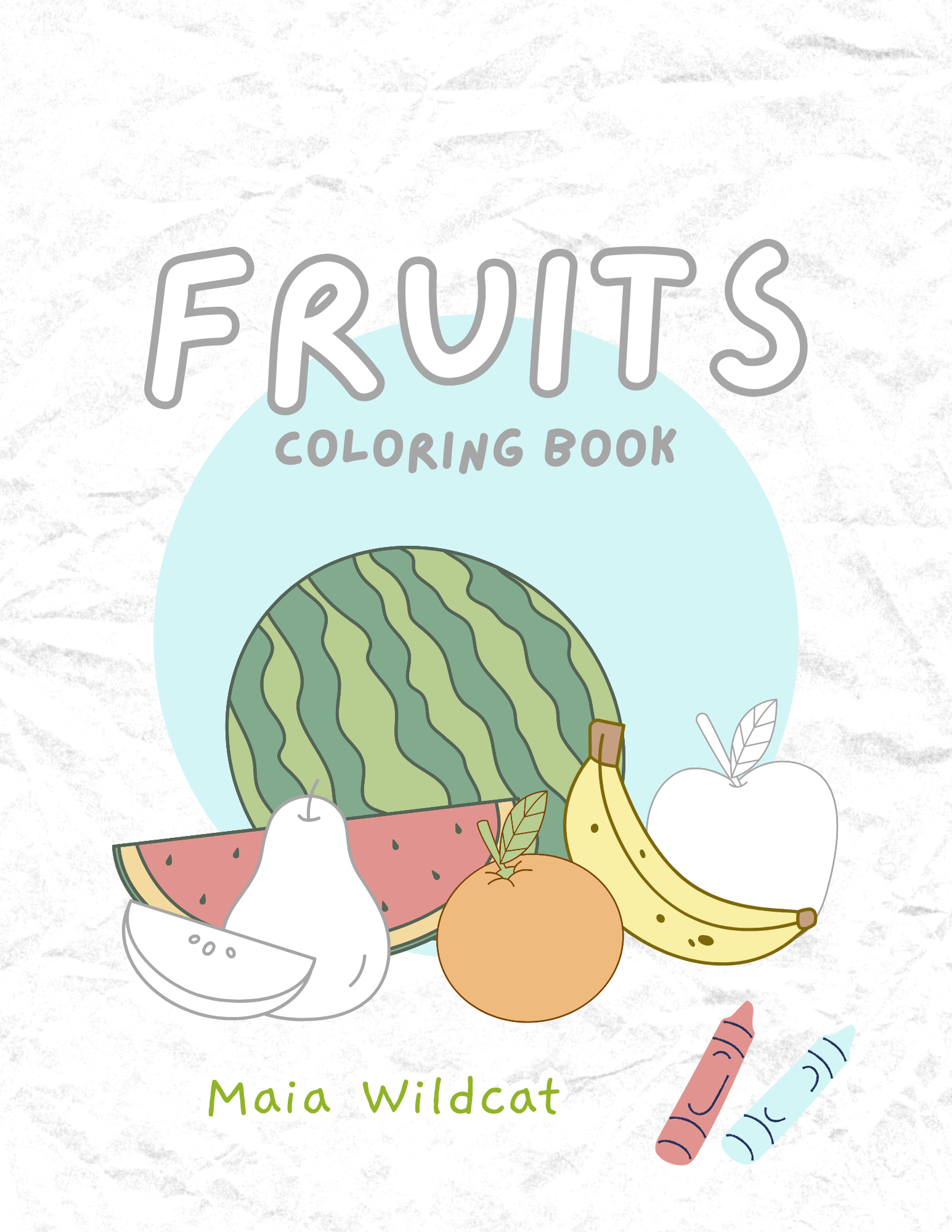 Las Frutas: Libro para colorear - Luís Lince | Hotmart