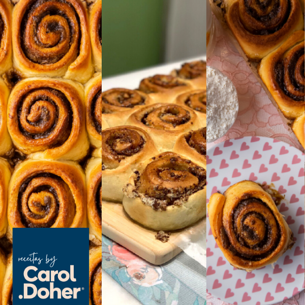 O VERDADEIRO CINNAMON ROLL: HÁ 12 ANOS O MAIS VENDIDO - Carol Doher...