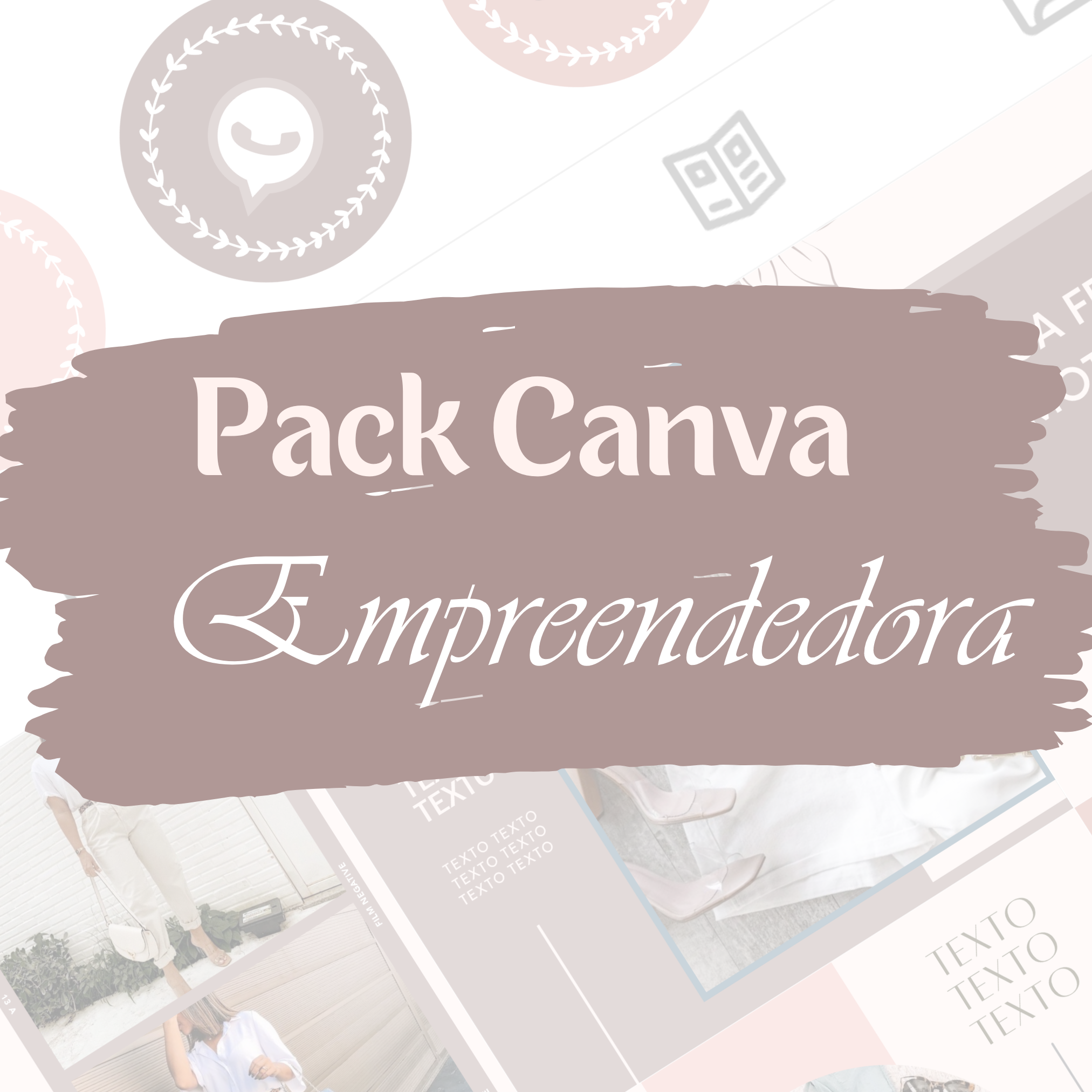 Pack Canva Empreendedora (editável) - Carolina Magon | Hotmart