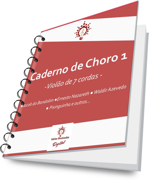 [e-Book] Caderno de Choro 1 - Violão 7 Cordas