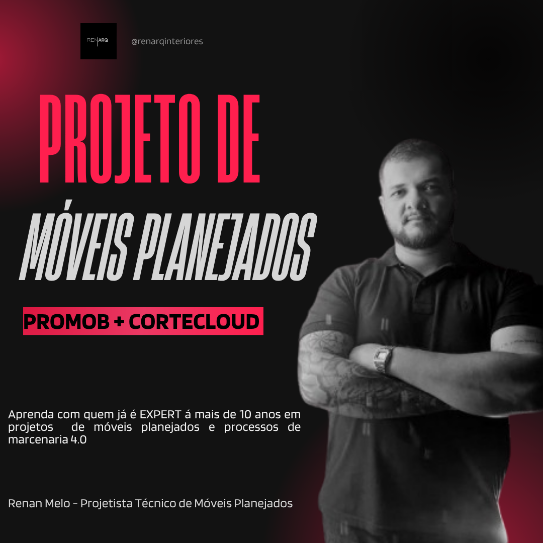 PROJETISTA DE MÓVEIS PLANEJADOS - Renan Oliveira Pádua Melo | Hotmart