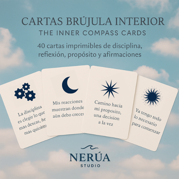 Cartas Brújula Interior — The Inner Compass Cards - Nerua Studio