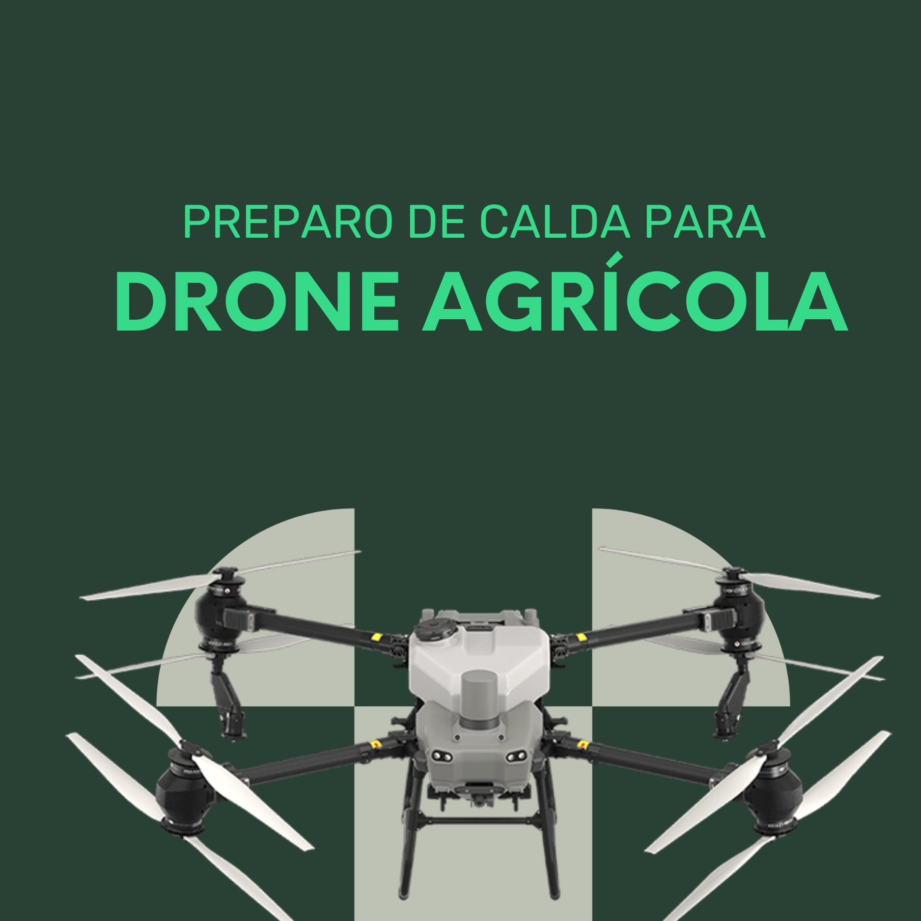 Preparo de calda para DRONE AGRÍCOLA. - Seedron Soluções Aéreas | H...