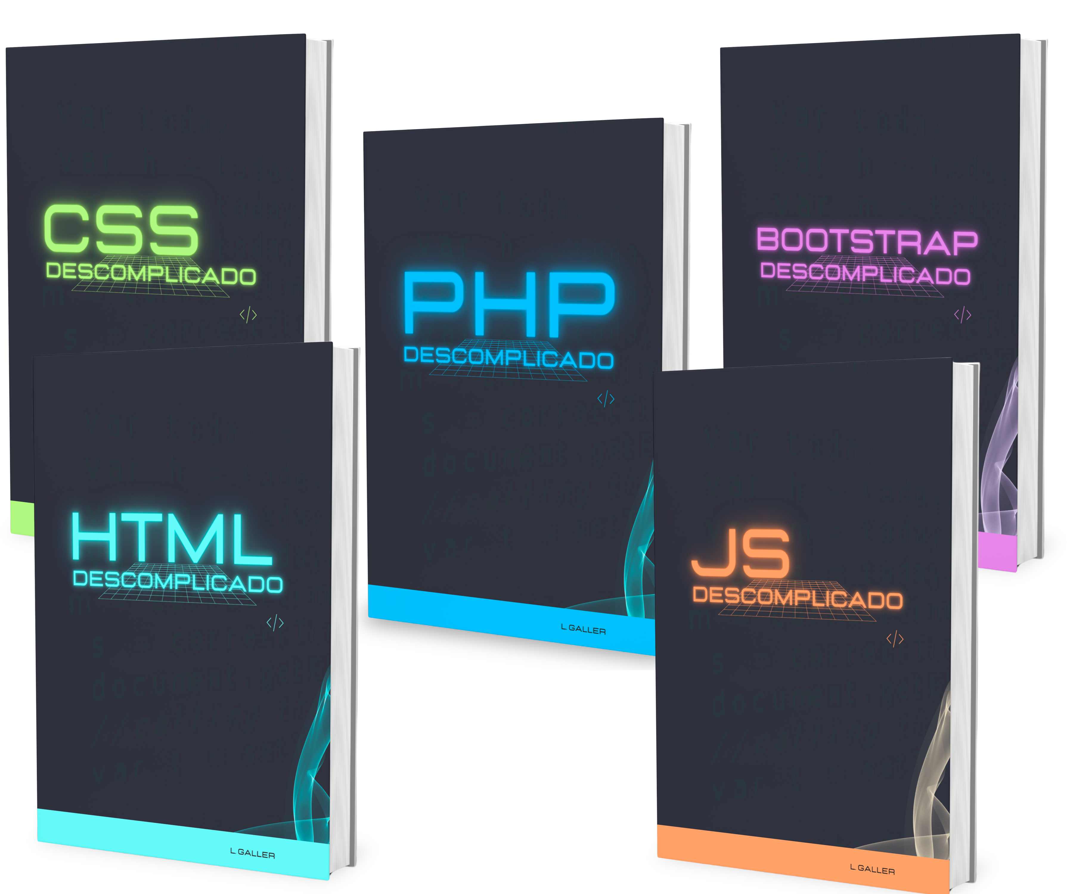 Aprenda HTML, CSS, JavaScript, BootStrap e PHP