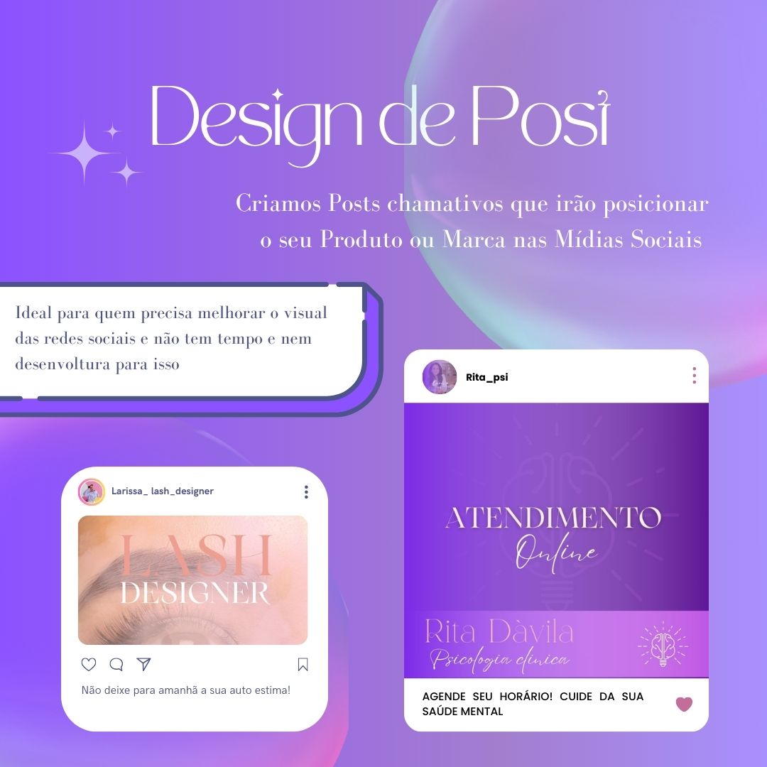 PACOTE SEMESTRAL DE POST - 60 POSTS PERSONALIZADOS -EXCLUSIVO