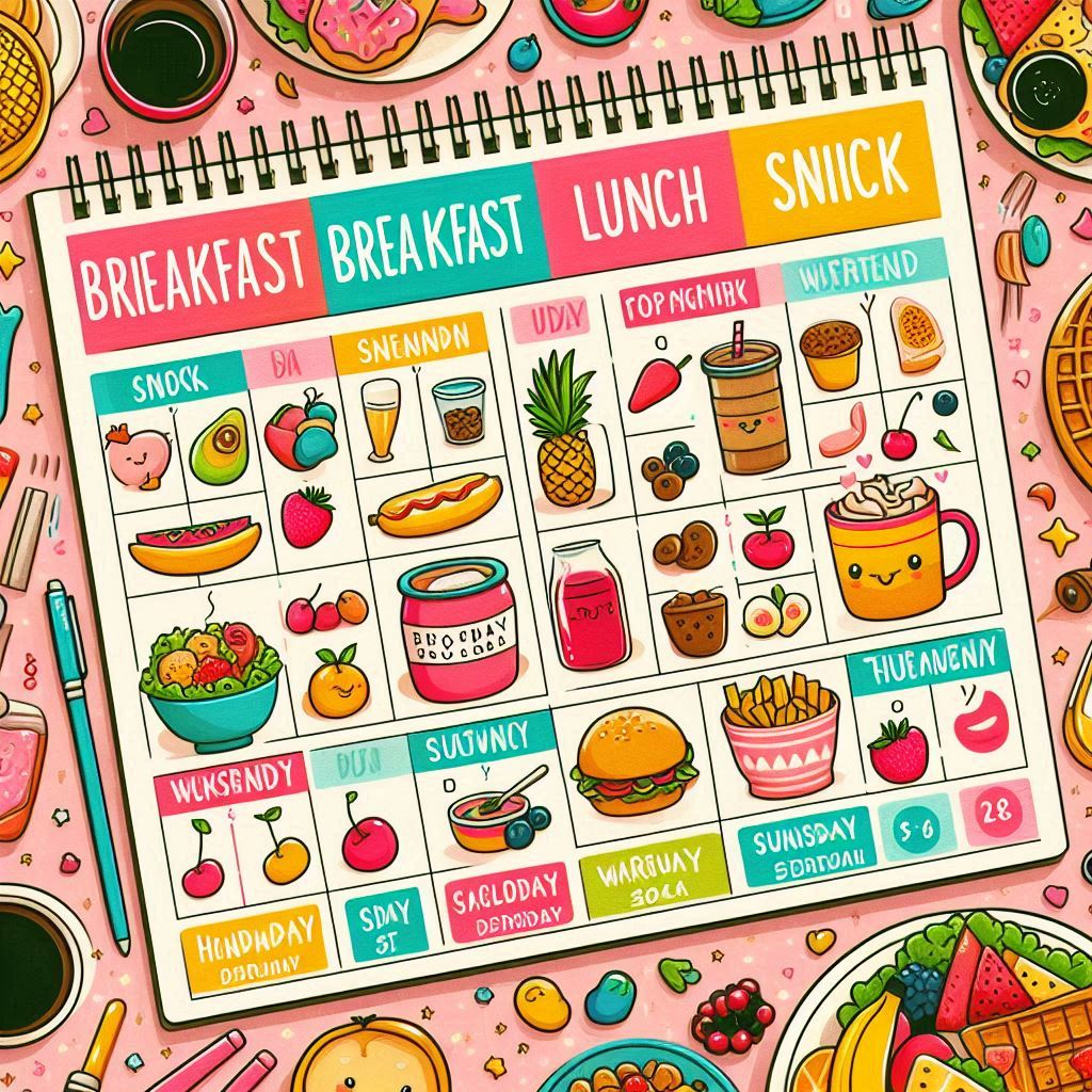 Printable Meal Planner Calendar