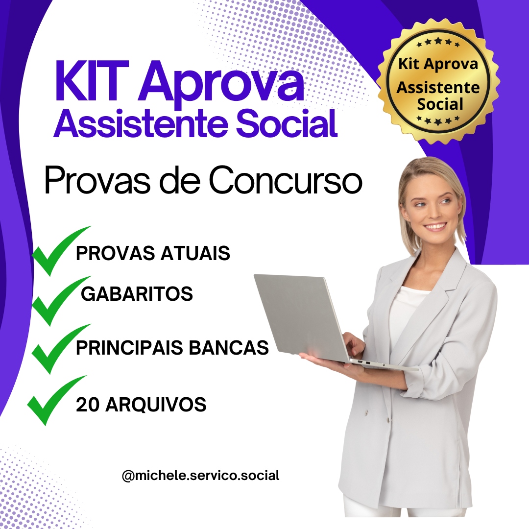 KIT Aprova Assistente Social